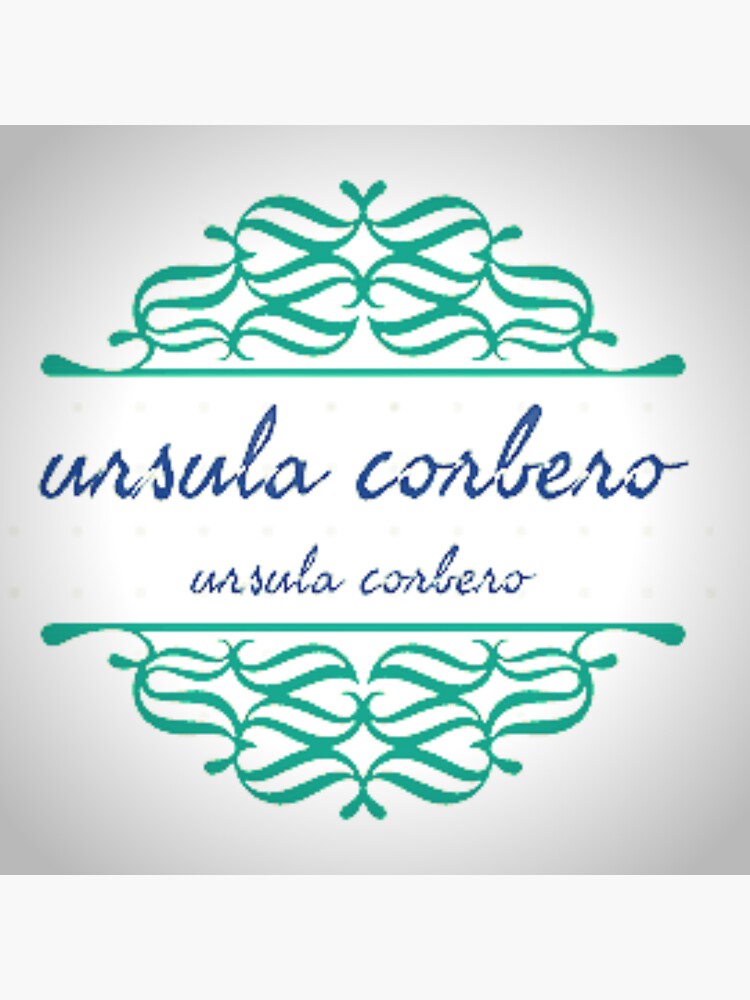"Ursula corbero " Sticker for Sale by DilnethStore | Redbubble