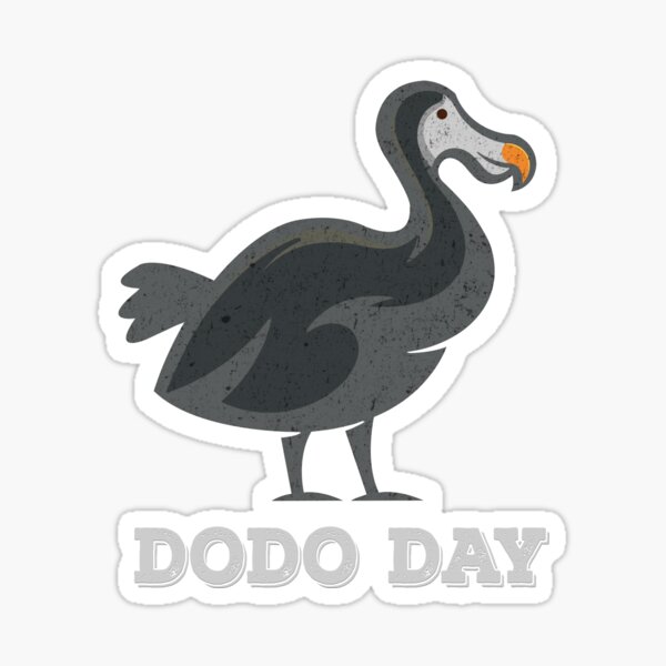 "Dodo Bird - Funny Dodo" Sticker for Sale by cappu1 | Redbubble