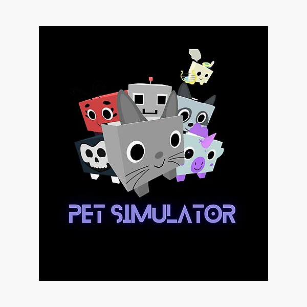 Lámina fotográfica «PET Simulator Classic T-Shirt Regalo colorido del ...