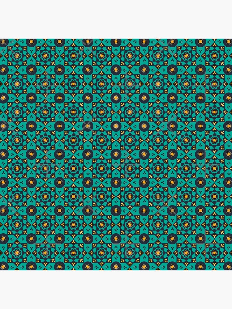 "Traditional Sindhi Design | Cool Sindhi Pattern | Seamless Turquoise ...