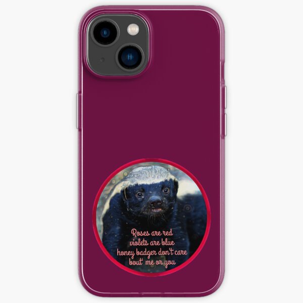 "A honey badgers poem" iPhone Case for Sale by genericllama | Redbubble