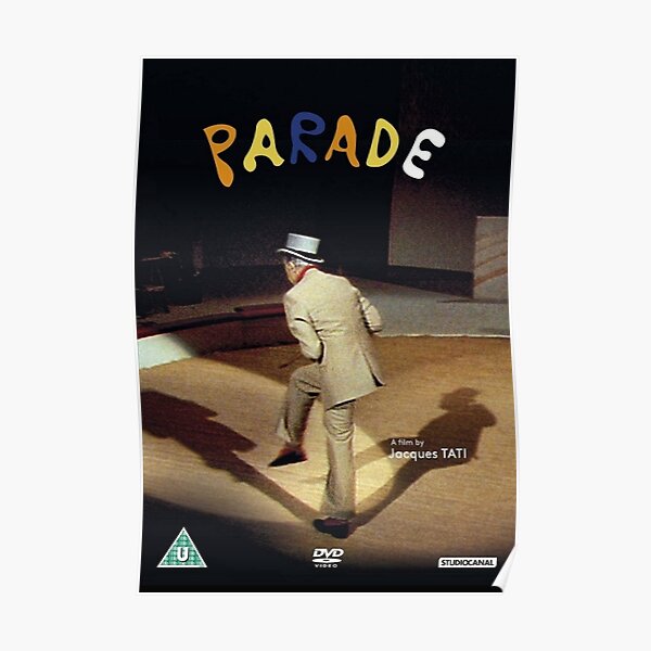 "Parade by Jacques Tati" Poster for Sale by SlavicHurricane | Redbubble