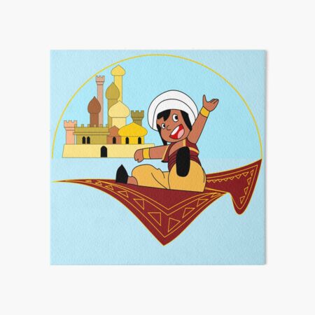 "Sinbad and the Magic carpet" Art Board Print by OmranHorizon | Redbubble