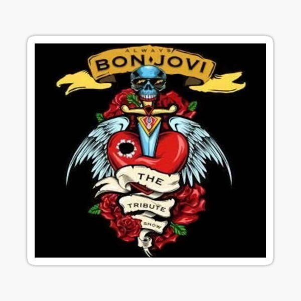 "jovi sale| Perfect Gift|Bon Jovi" Sticker for Sale by jeanegerti ...