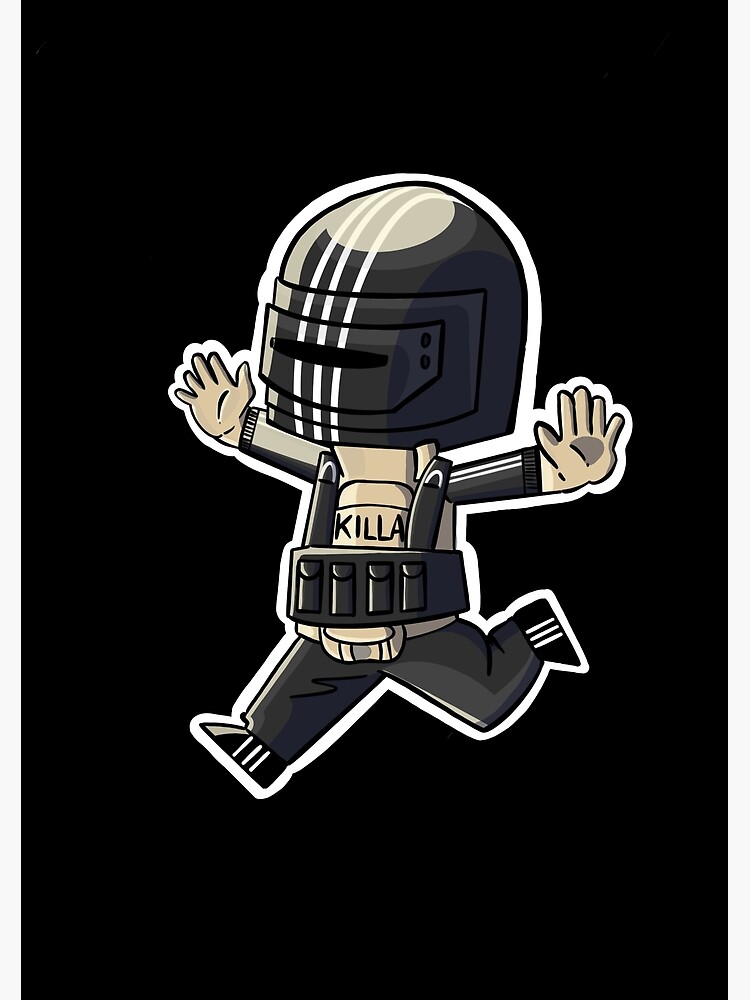 "EscapeFromTarkov killa running chibi" Poster by Chibi-Mania | Redbubble