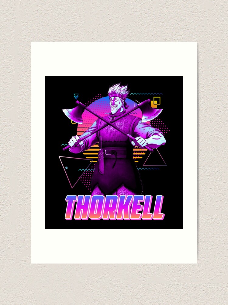 "Thorkell the Tall - Retro Art" Art Print for Sale by LahcenBamouh ...