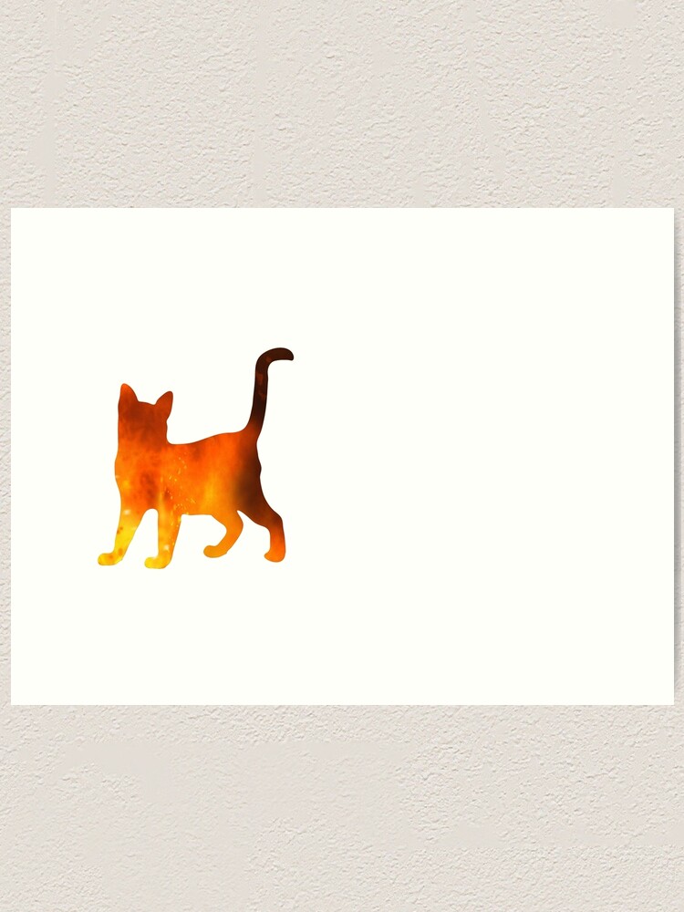 "firestar warrior cats" Art Print for Sale by cecilemtx | Redbubble