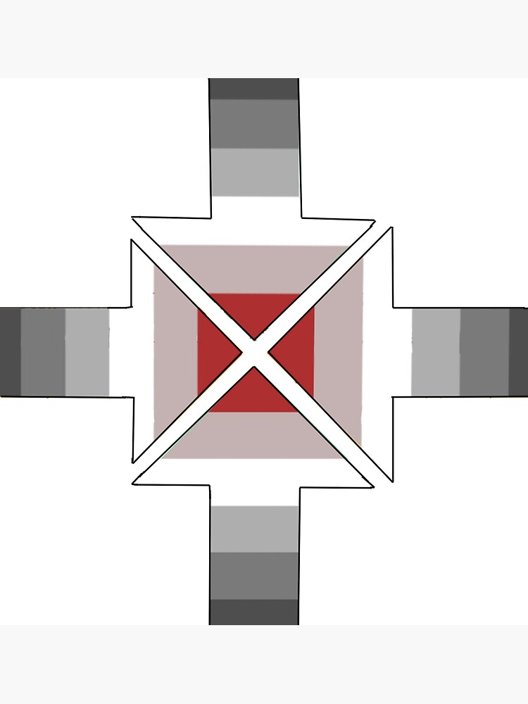 "EMH logo flag" Sticker for Sale by rabbit0rhabit | Redbubble