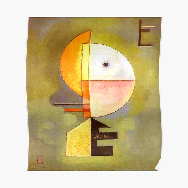 "HD Wassily Kandinsky - Upward 1929 " Poster for Sale by kate211 ...
