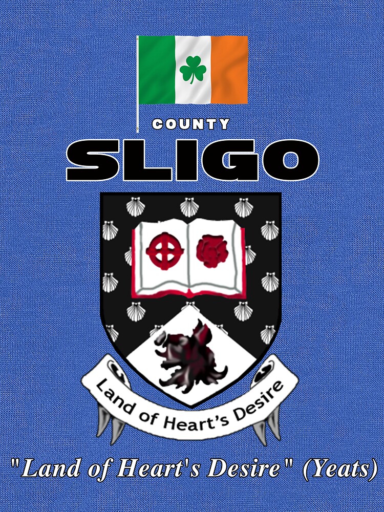 "COUNTY SLIGO IRELAND - OFFICIAL CREST" Lightweight Sweatshirt for Sale ...