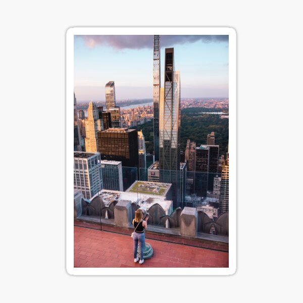 "Skyscrapers New York City NYC Manhattan " Sticker for Sale by ...