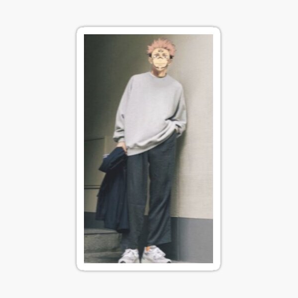 "Sukuna IRL" Sticker for Sale by Langa23 | Redbubble