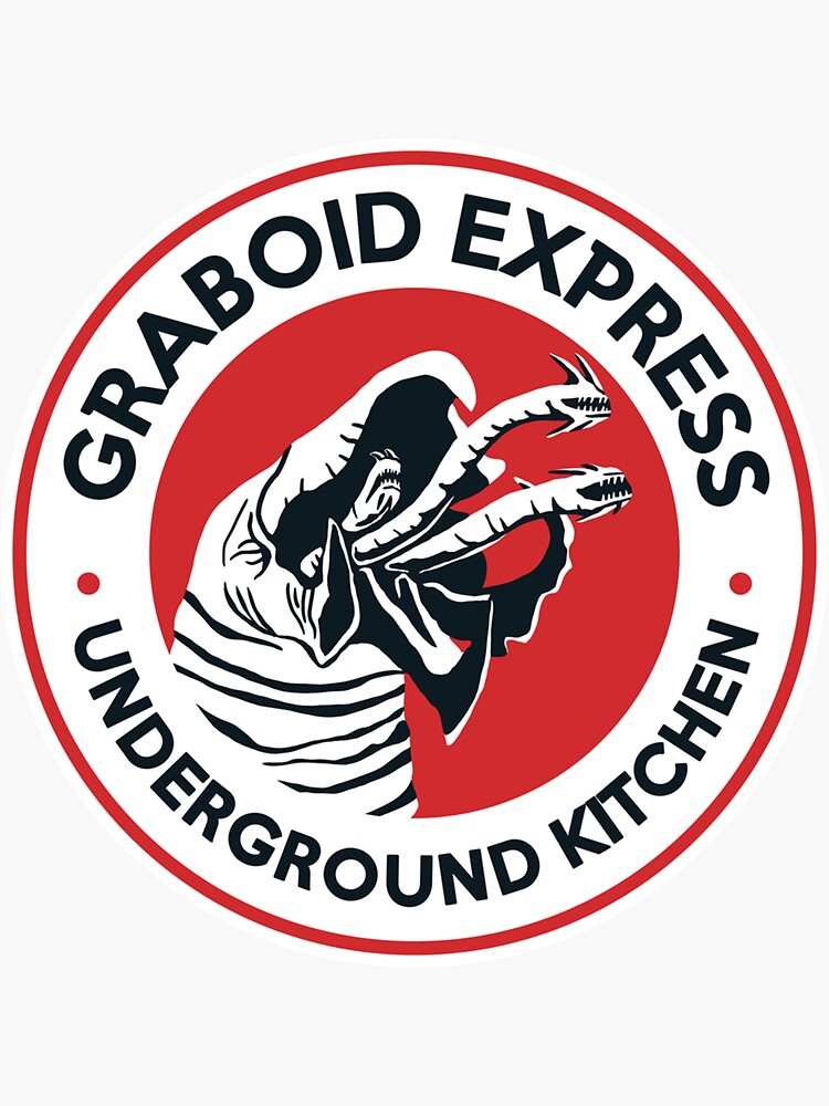 "Graboid Express Sticker" Sticker for Sale by gininfa6 | Redbubble