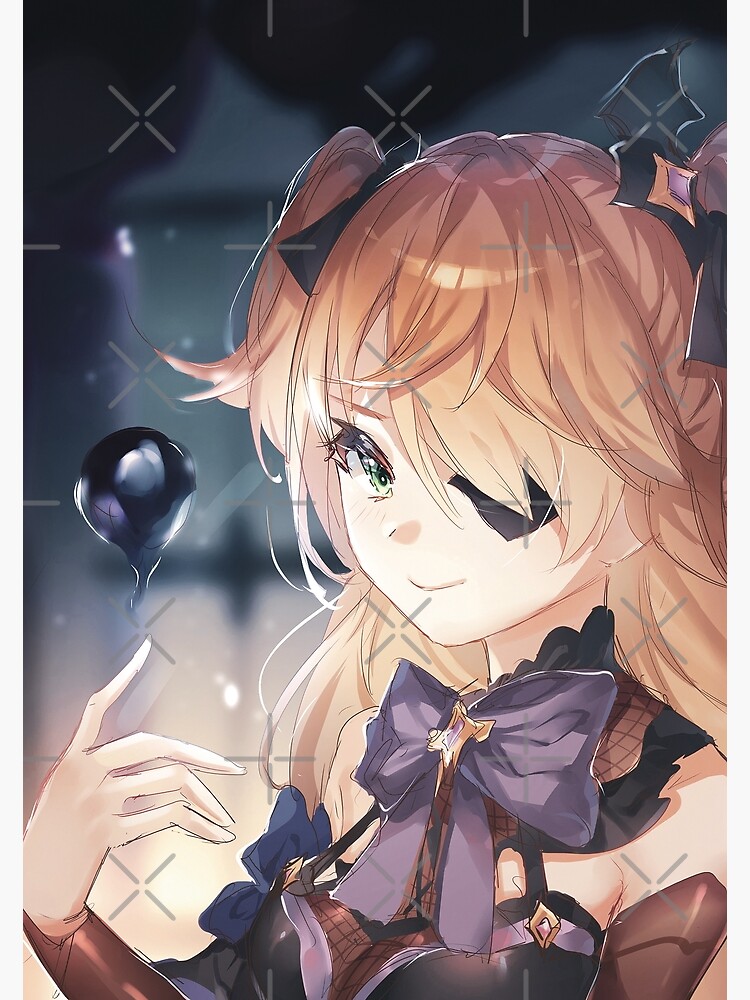 "Genshin Impact Fischl " Poster for Sale by tamikabee | Redbubble