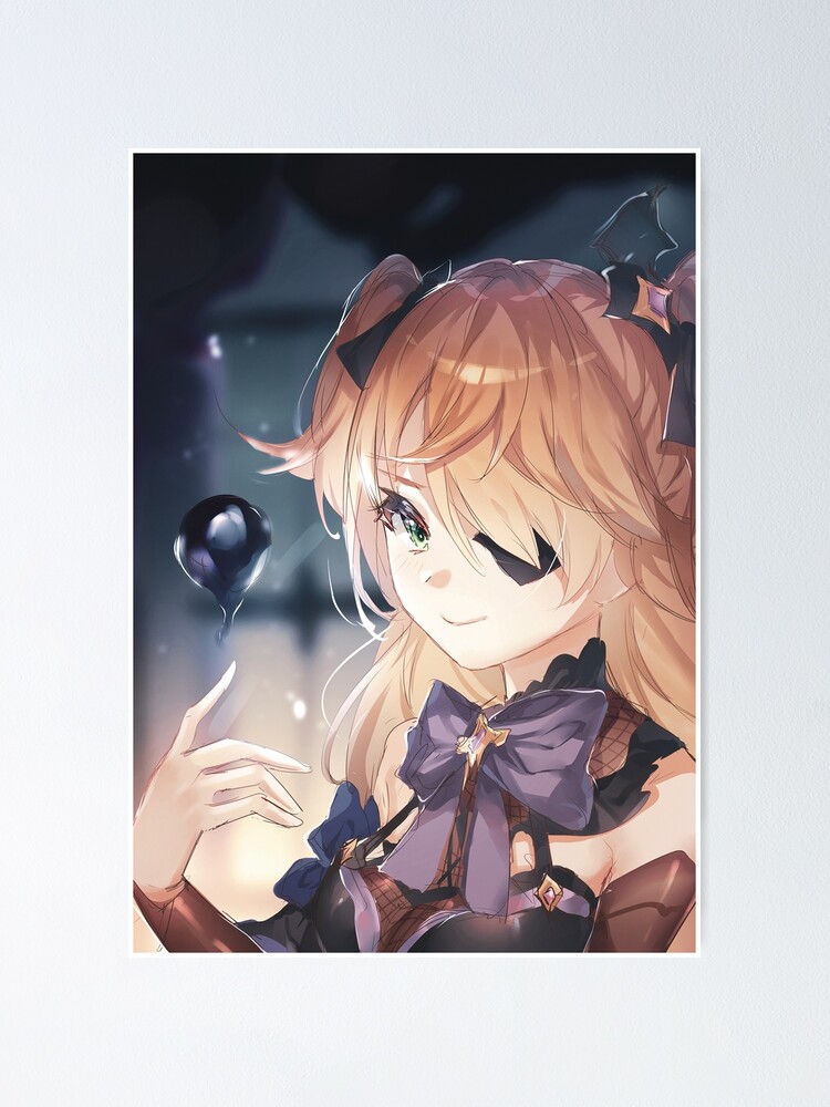 "Genshin Impact Fischl " Poster for Sale by tamikabee | Redbubble