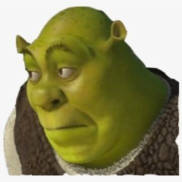 "Shrek Meme" Sticker for Sale by AB-BRAND | Redbubble