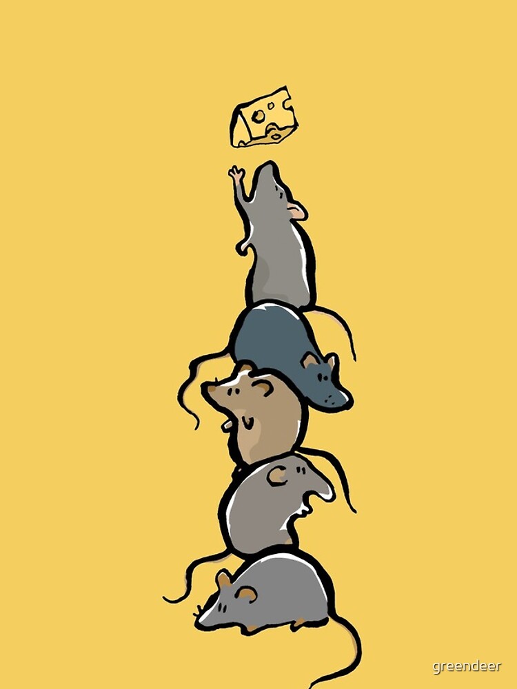 Rat Stack Iphone Case Designed & Sold By Carlos Eduardo Ribeiro