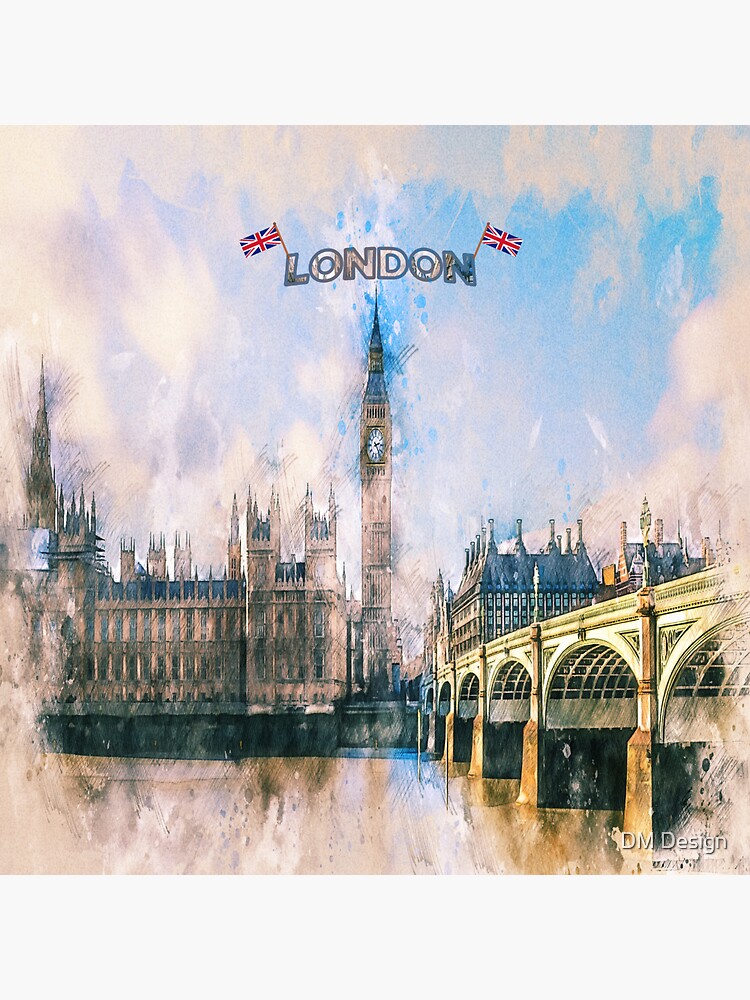 "London Underground" Sticker for Sale by DM Design | Redbubble