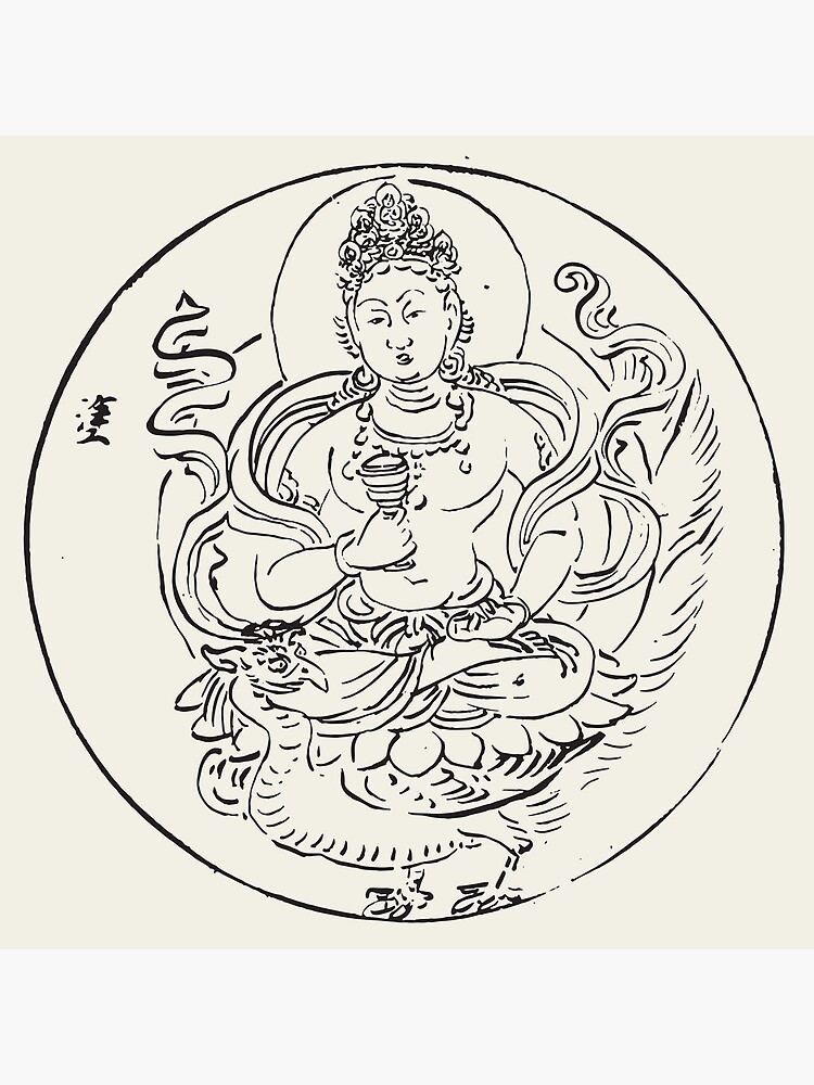 "Buddhist Japan Deities Diamond World Mandala" Poster by IsisOsiris ...