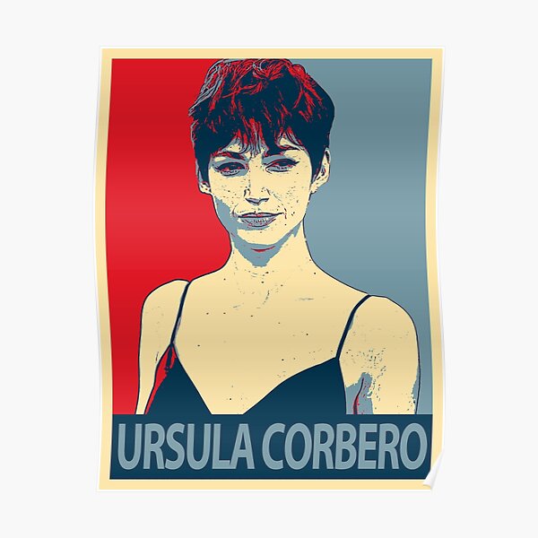 "Ursula Corbero" Poster for Sale by FreddieVargas | Redbubble