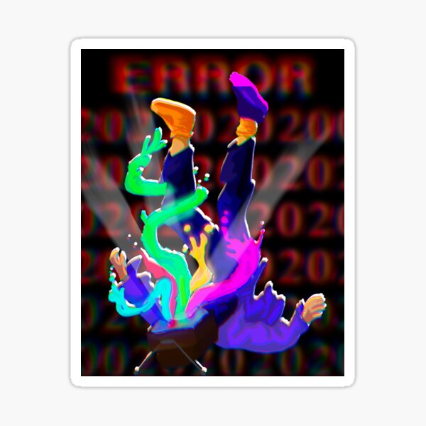 Error 202 Sticker By Nevergrowup2002 Redbubble 