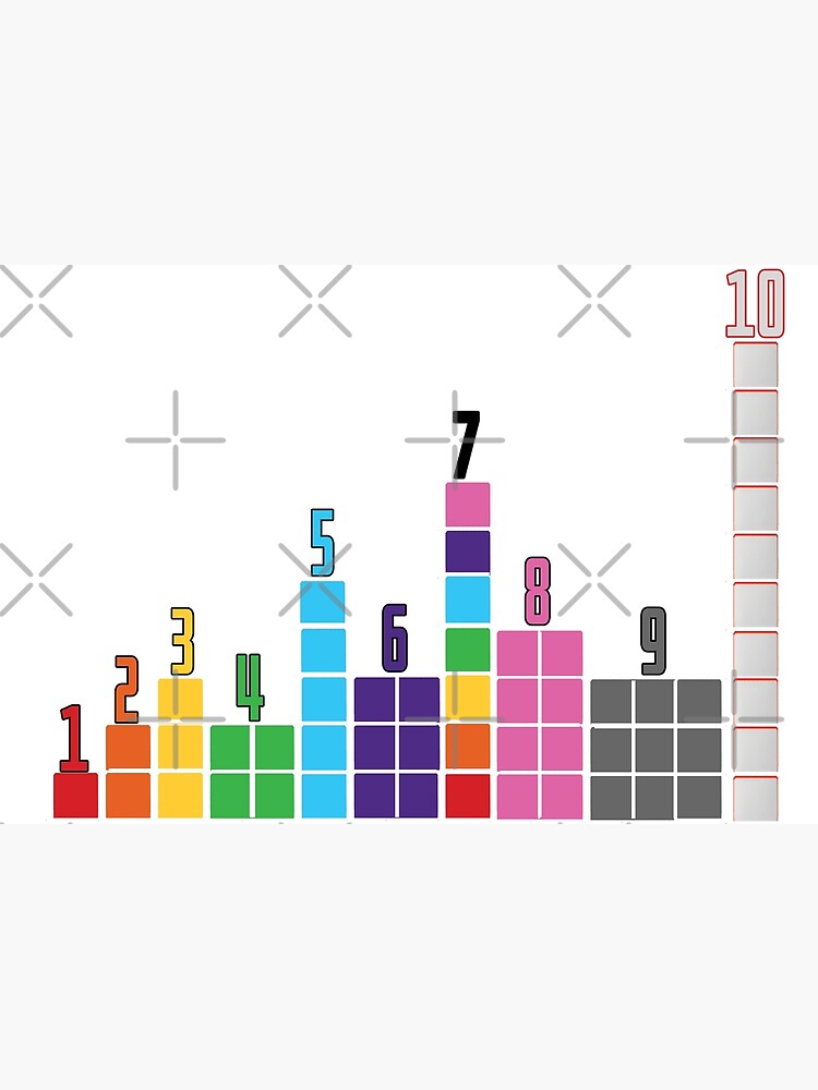 Numberblocks Premium Matte Vertical Poster