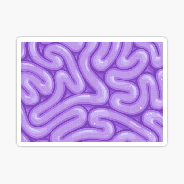 "Purple Guts" Sticker for Sale by Keihoshi | Redbubble