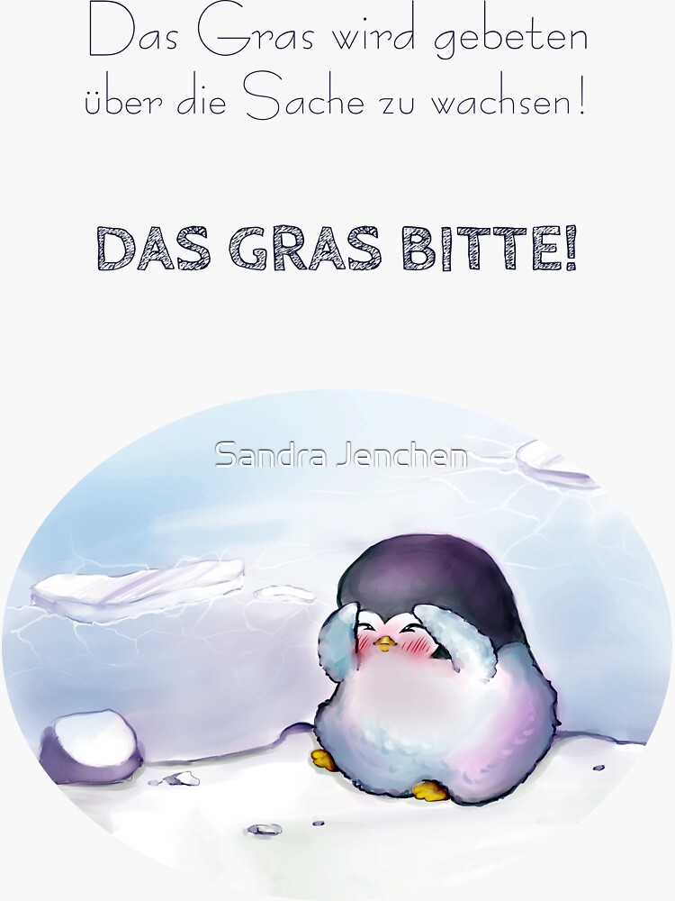 "SO Sorry - Penguin" Sticker for Sale by jen-chen | Redbubble