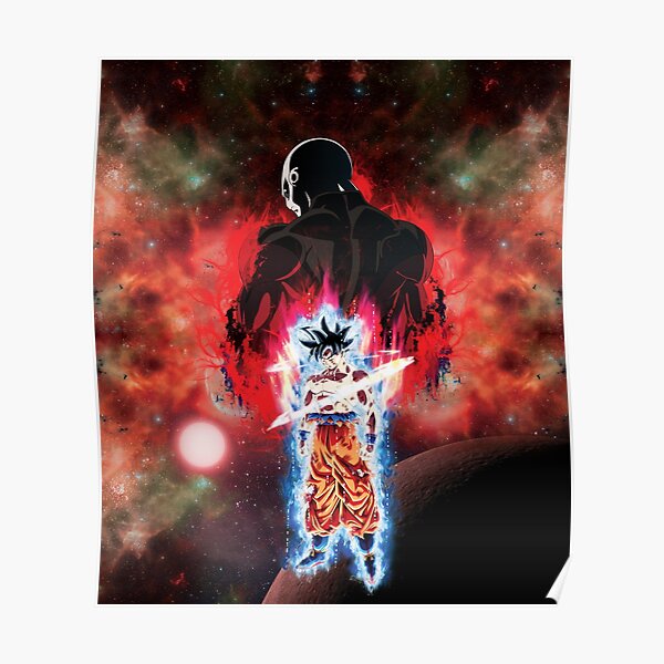 "Goku And Jiren" Poster for Sale by printtostart | Redbubble