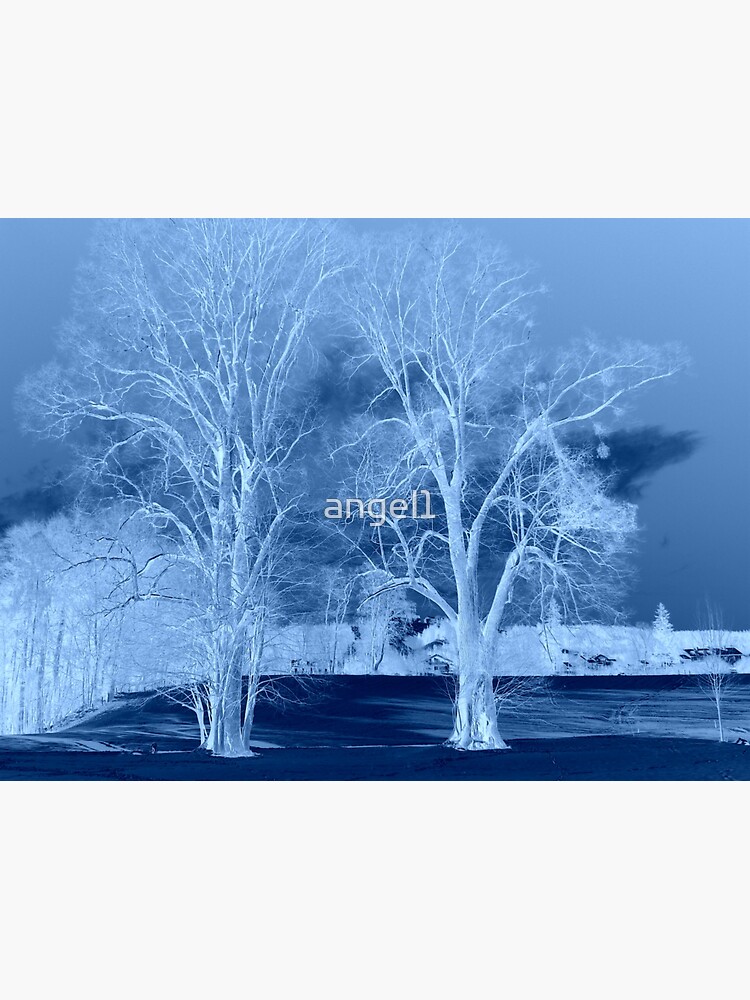 "Blue Tree Inversion featured in "German Artists"" Sticker for Sale by ...