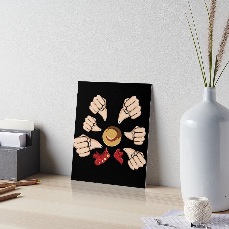"Monkey D luffy" Art Board Print by Kalulu | Redbubble