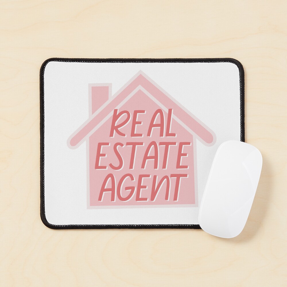 "Real Estate Agent" Sticker for Sale by B-Ddesigns | Redbubble
