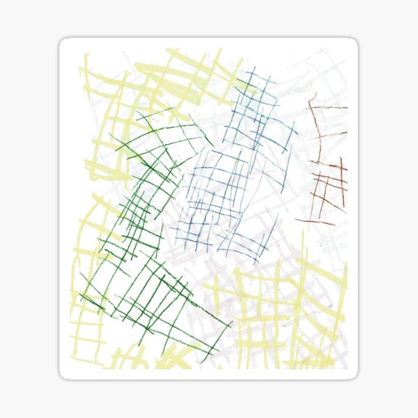 "Mixed Media" Sticker by BenCan | Redbubble