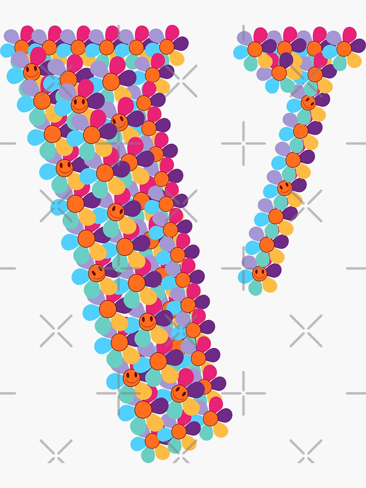 "Vlone floral , Best Design for V" Sticker for Sale by MoSaid | Redbubble