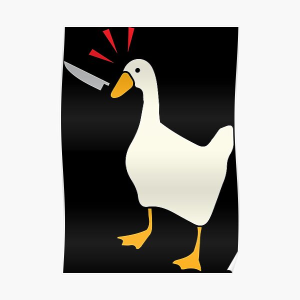 "Goose knife" Poster by DreamPassion | Redbubble