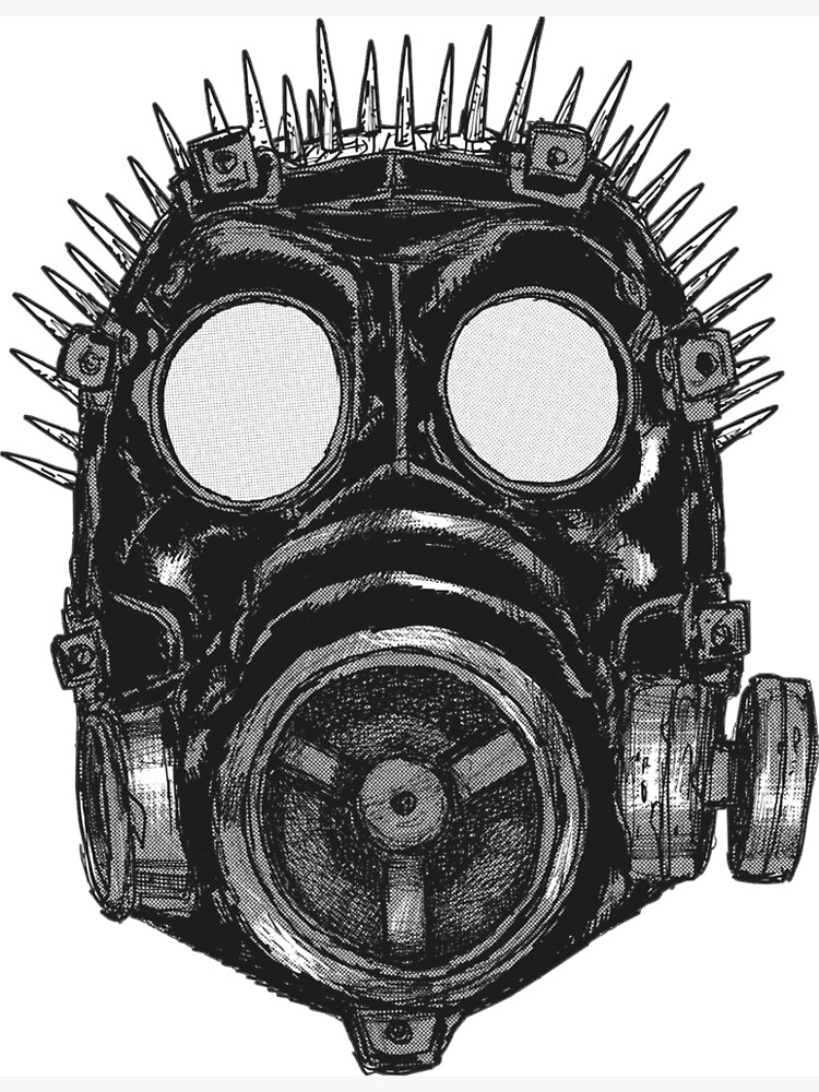 "Dorohedoro Caiman in his gasmask" Poster for Sale by TheChicanery ...