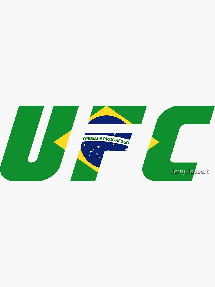 "UFC Brazil" Sticker for Sale by J2Duncan | Redbubble