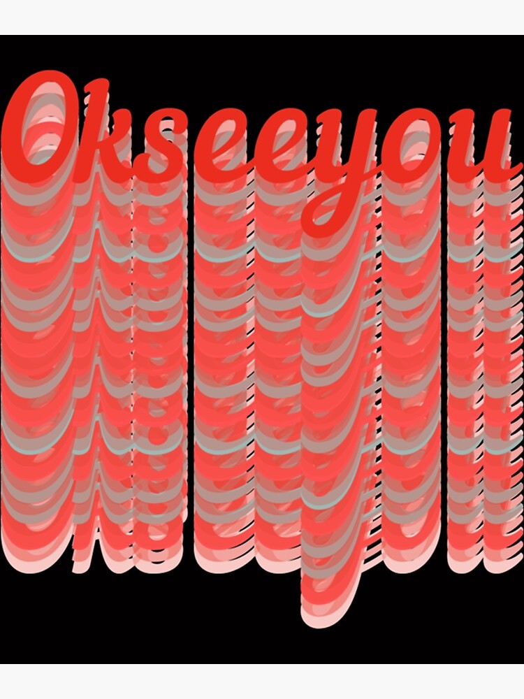 "Ok see you- Retro- Kim´s convenience- Kims convenience " Poster for ...