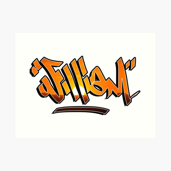 "William graffiti art Sunset Cap" Art Print by MRWIGGLESRSC | Redbubble