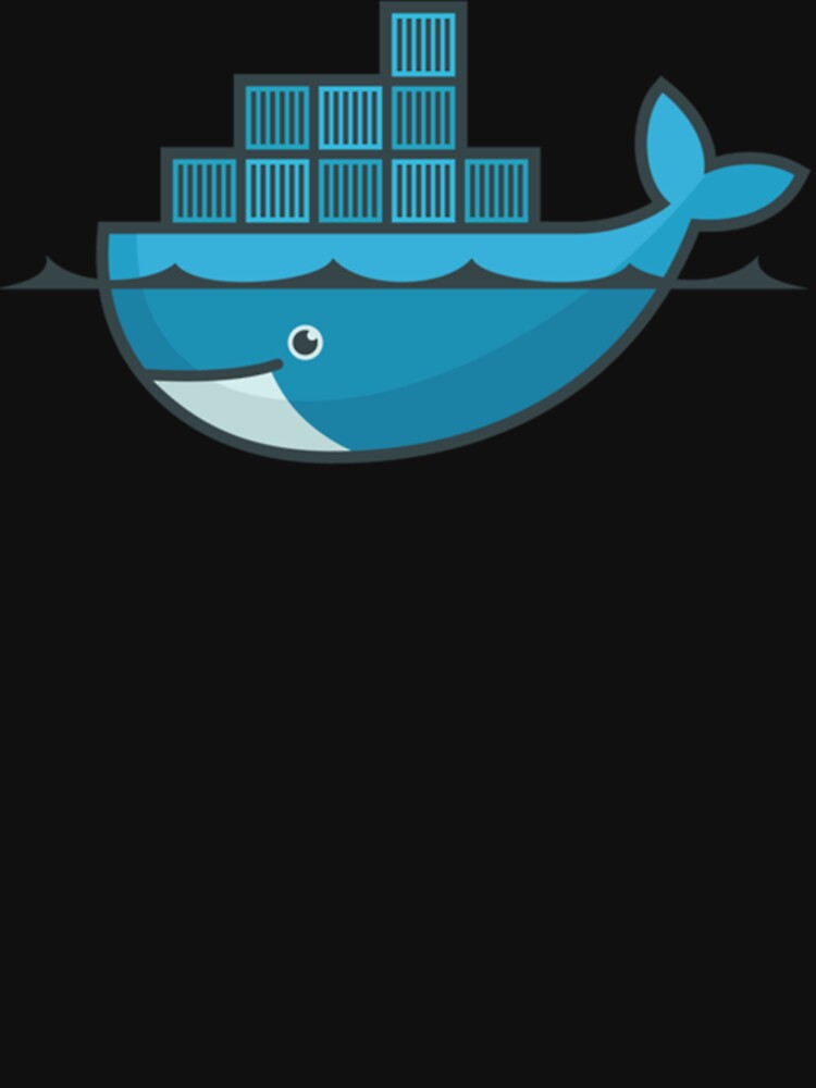 "DOCKER Logo Classic" T-shirt by Johnshoprt | Redbubble | docker logo t ...