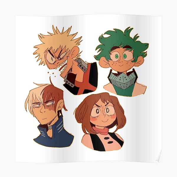 "Faces" Poster by Cursed-Teemo | Redbubble