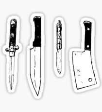 Knife Stickers | Redbubble