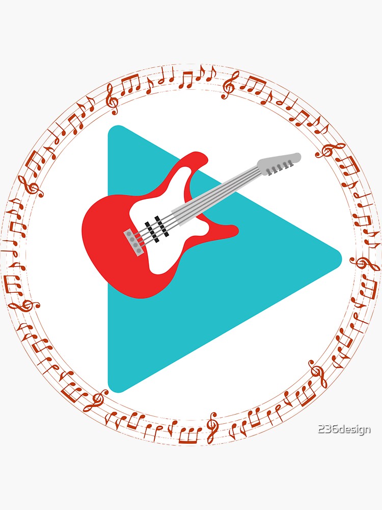 "rhythm of life" Sticker for Sale by 236design | Redbubble