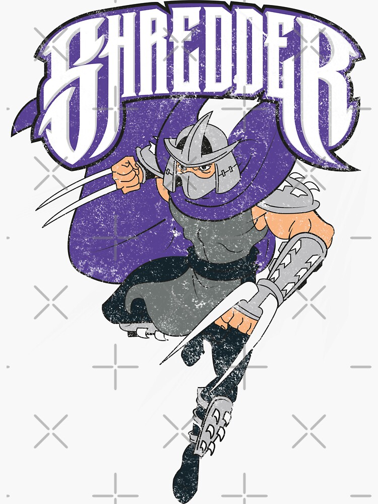 "Shredder of TMNT - Teenage Mutant Ninja Turtles" Sticker for Sale by ...