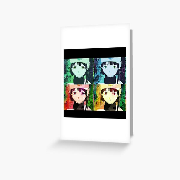 "Serial Experiments Lain Pop Art" Greeting Card for Sale by lov3holly ...