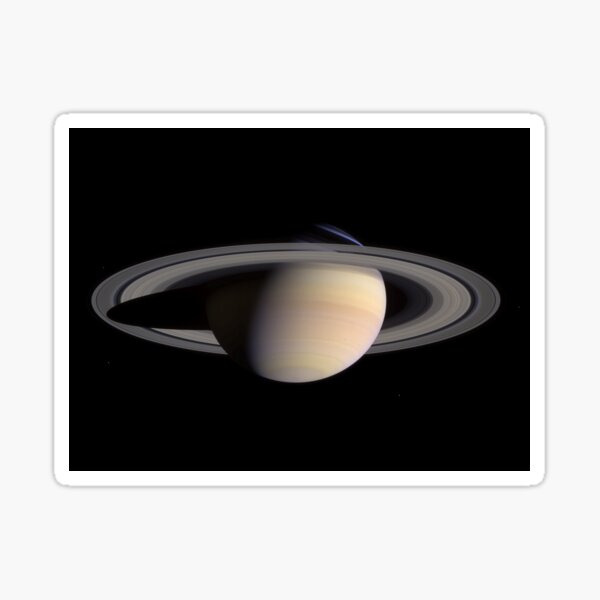 "Saturn Planet" Sticker for Sale by BeyondEarth | Redbubble