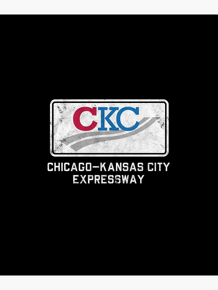 "Chicago–Kansas City Expressway Logo" Art Print for Sale by twHistory ...