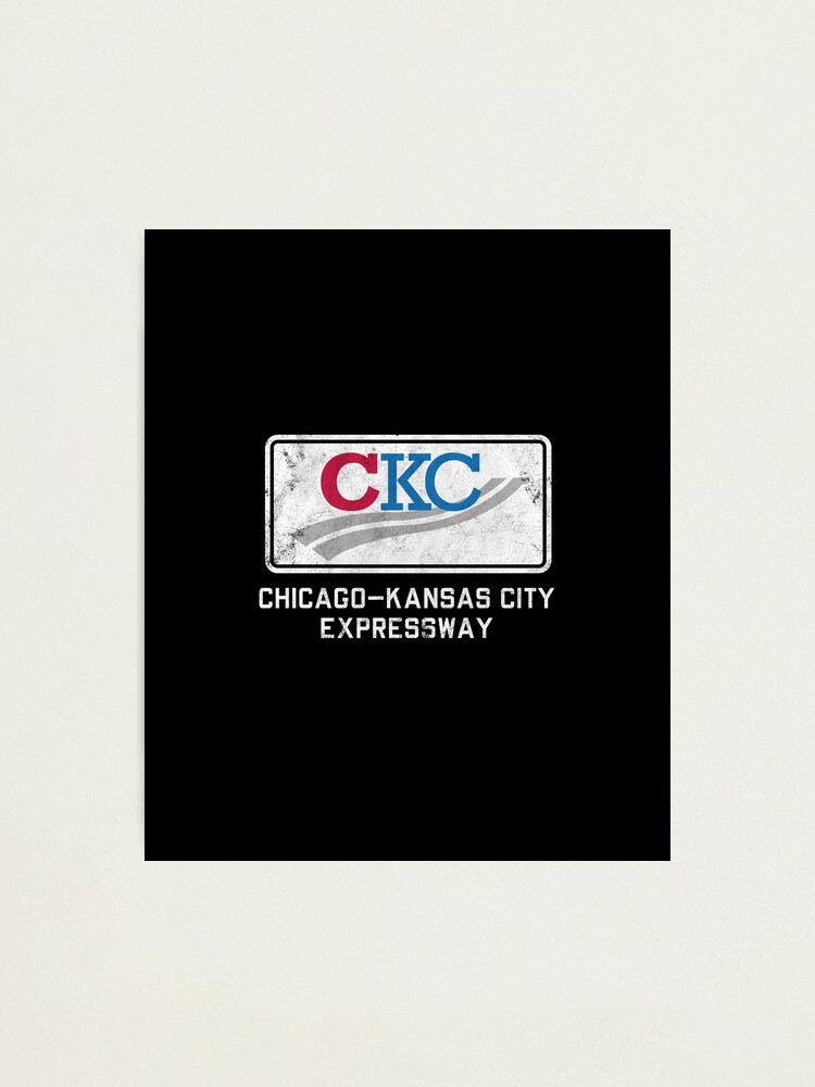 "Chicago–Kansas City Expressway Logo" Photographic Print by twHistory ...