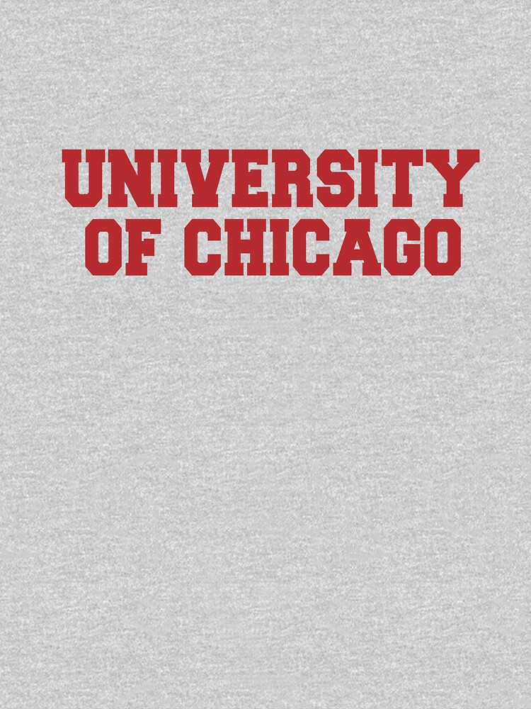 "Uchicago" T-shirt by sorasicha | Redbubble