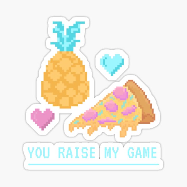 "Love Cute Pride Pineapple Pizza " Sticker for Sale by arndesign ...